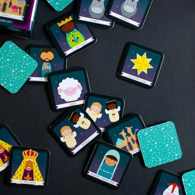 Christmas Nativity Memory Match Game - Shining Light Dolls