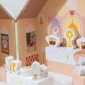 Wooden Catholic Church Playset – Shining Light Dolls