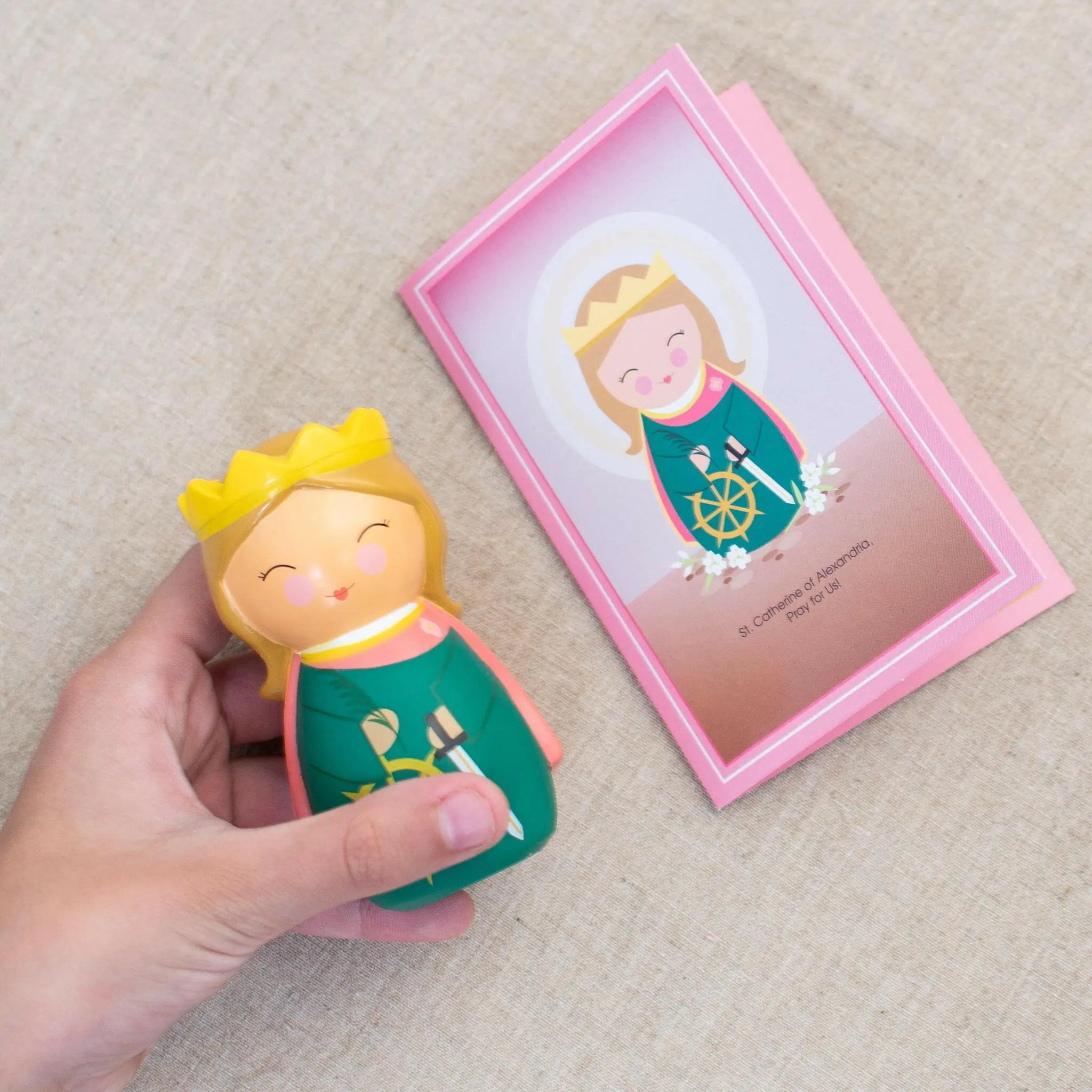 Saint Catherine of Alexandria Shining Light Doll – Shining Light Dolls