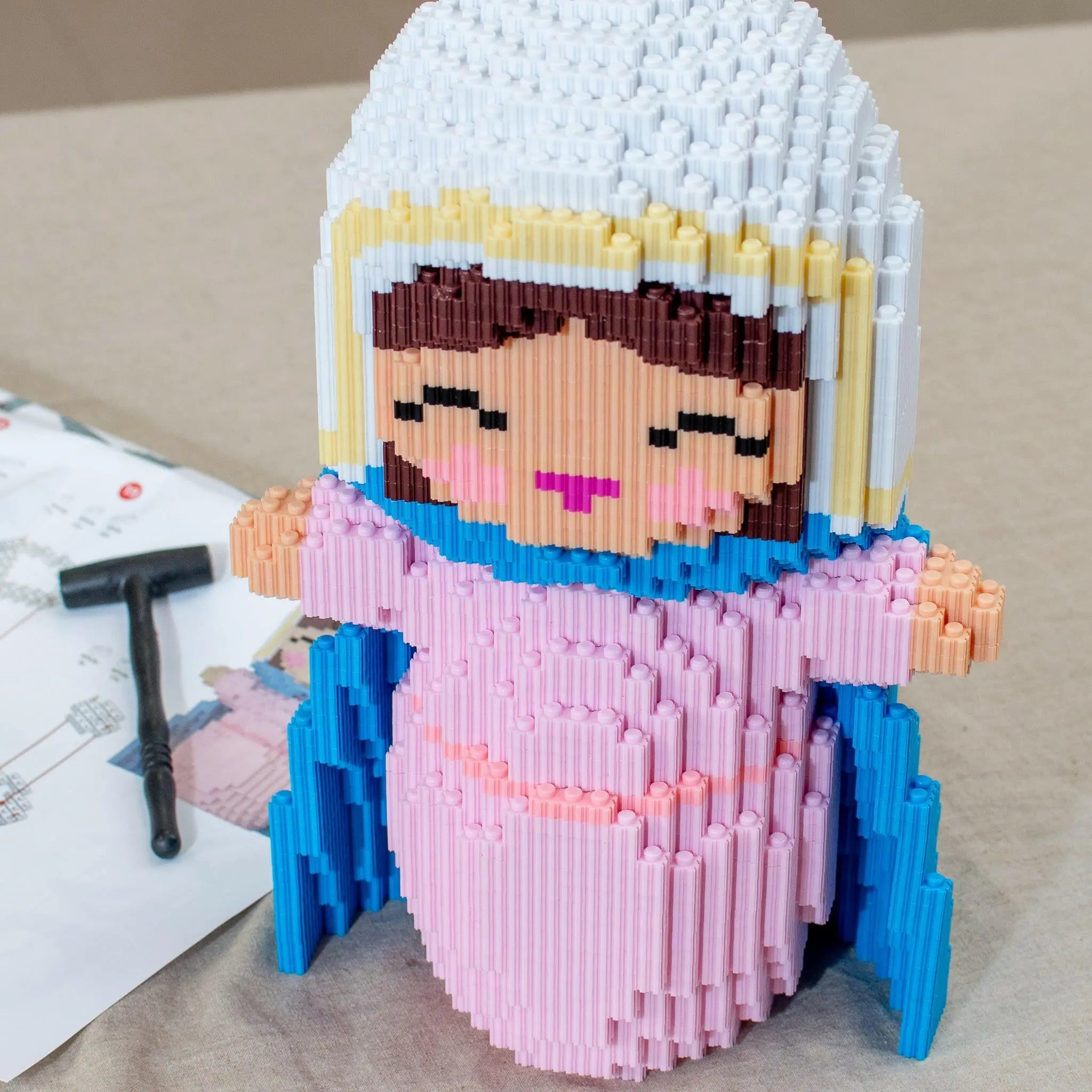 Catholic Brick - Our Lady of Grace Interlocking Brick 3D Model ...