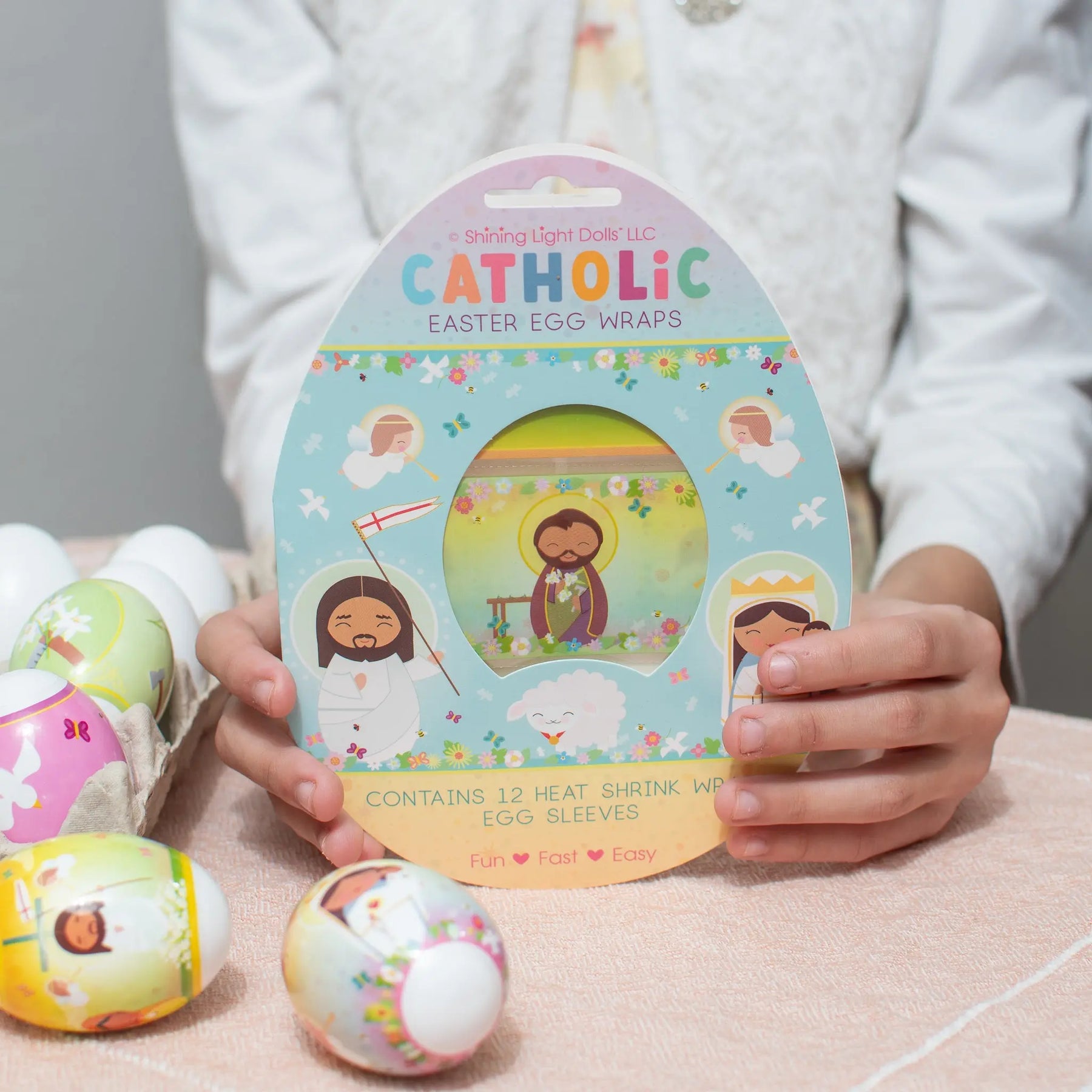 Catholic Easter Egg Wraps – Shining Light Dolls
