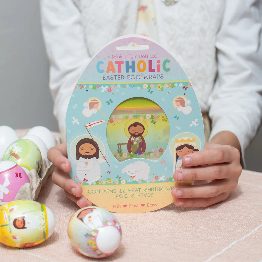 Catholic Easter Egg Wraps - Shining Light Dolls
