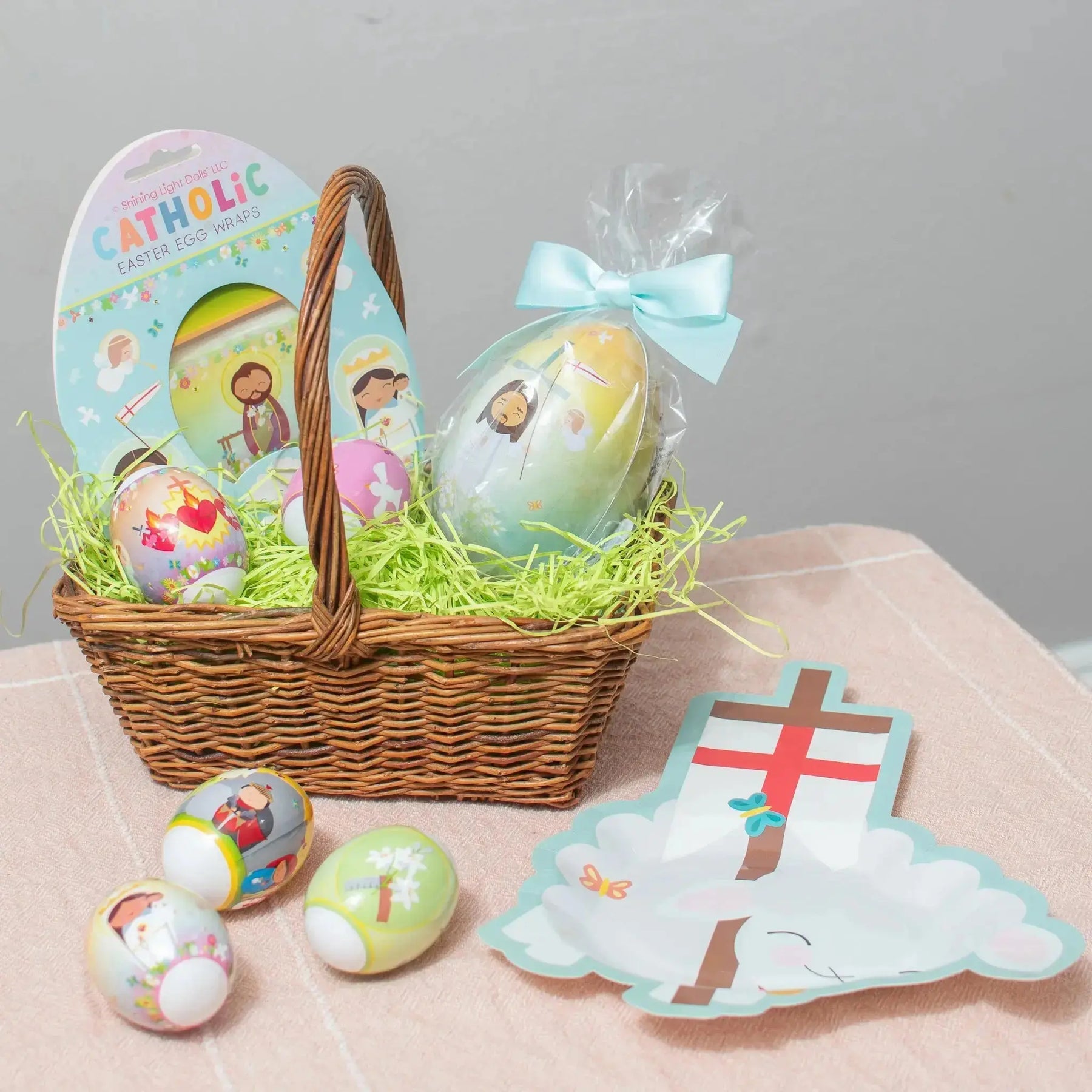 Catholic Easter Egg Wraps - Shining Light Dolls