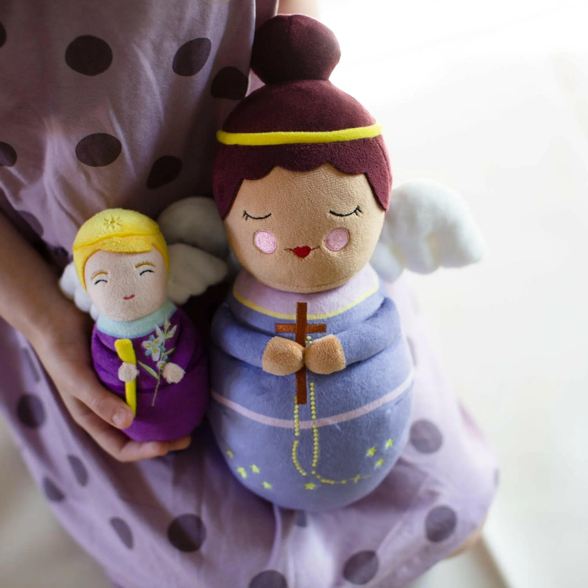 Mini St. Gabriel the Archangel Plush Doll – Shining Light Dolls
