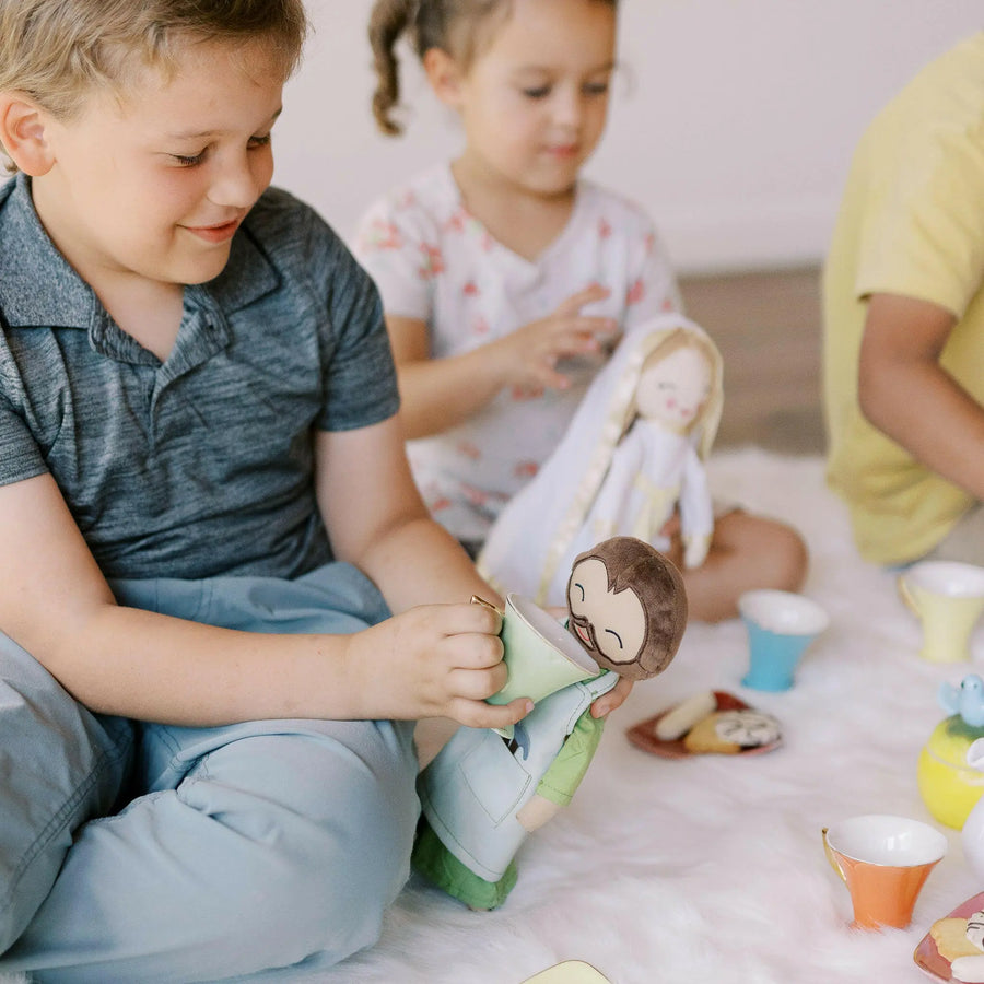 Nativity Holy Family Rag Doll Set – Shining Light Dolls