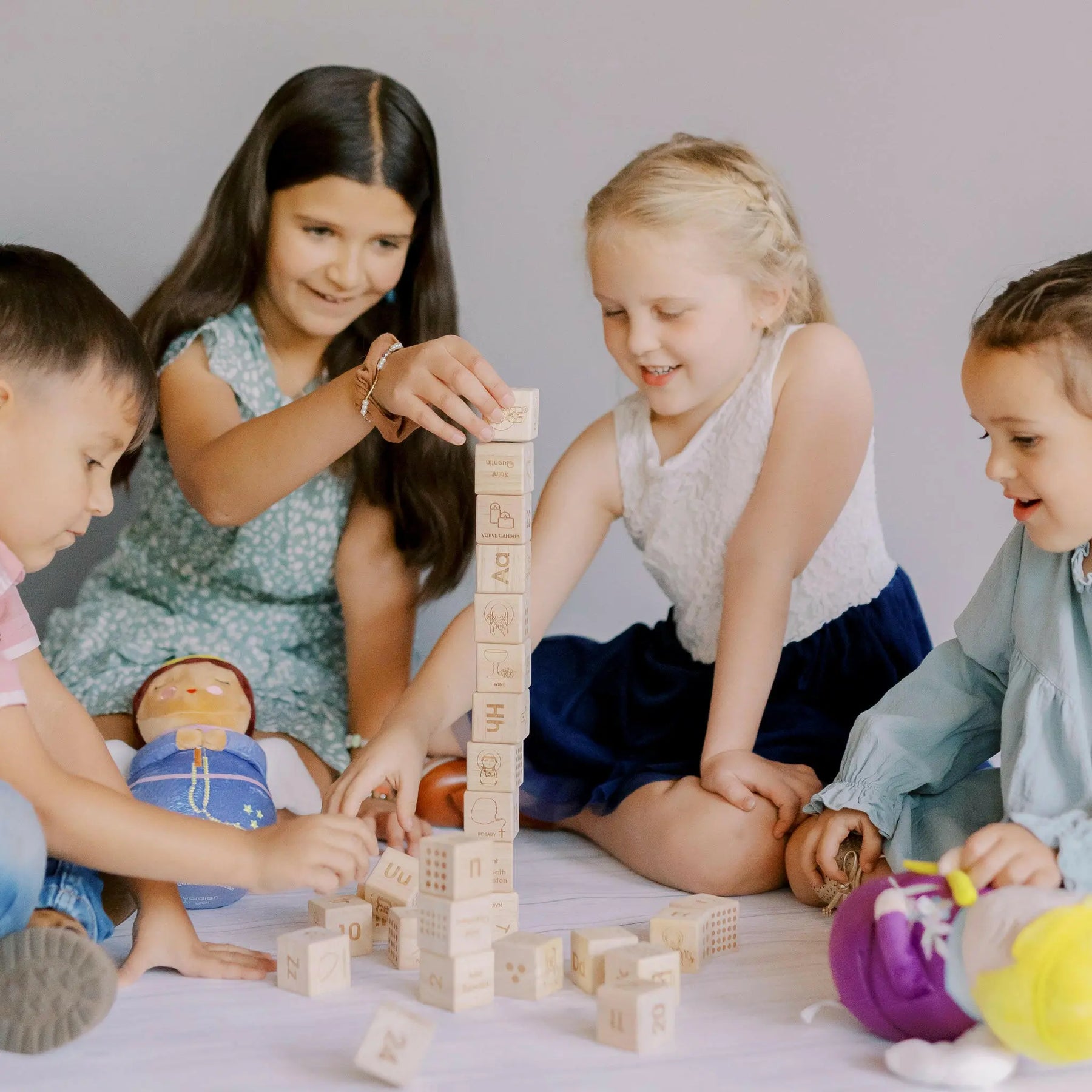 Catholic ABC Alphabet Blocks – Shining Light Dolls
