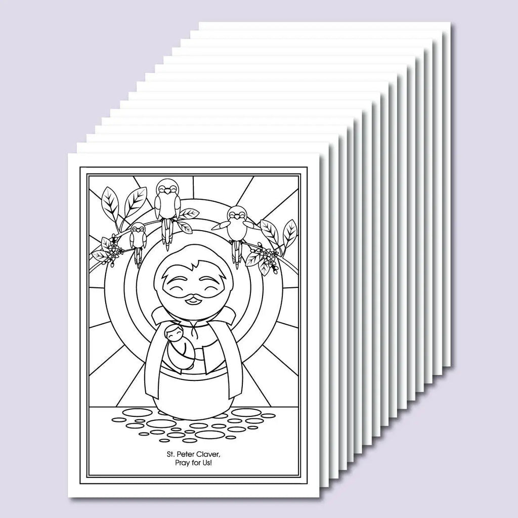 saint peter coloring page