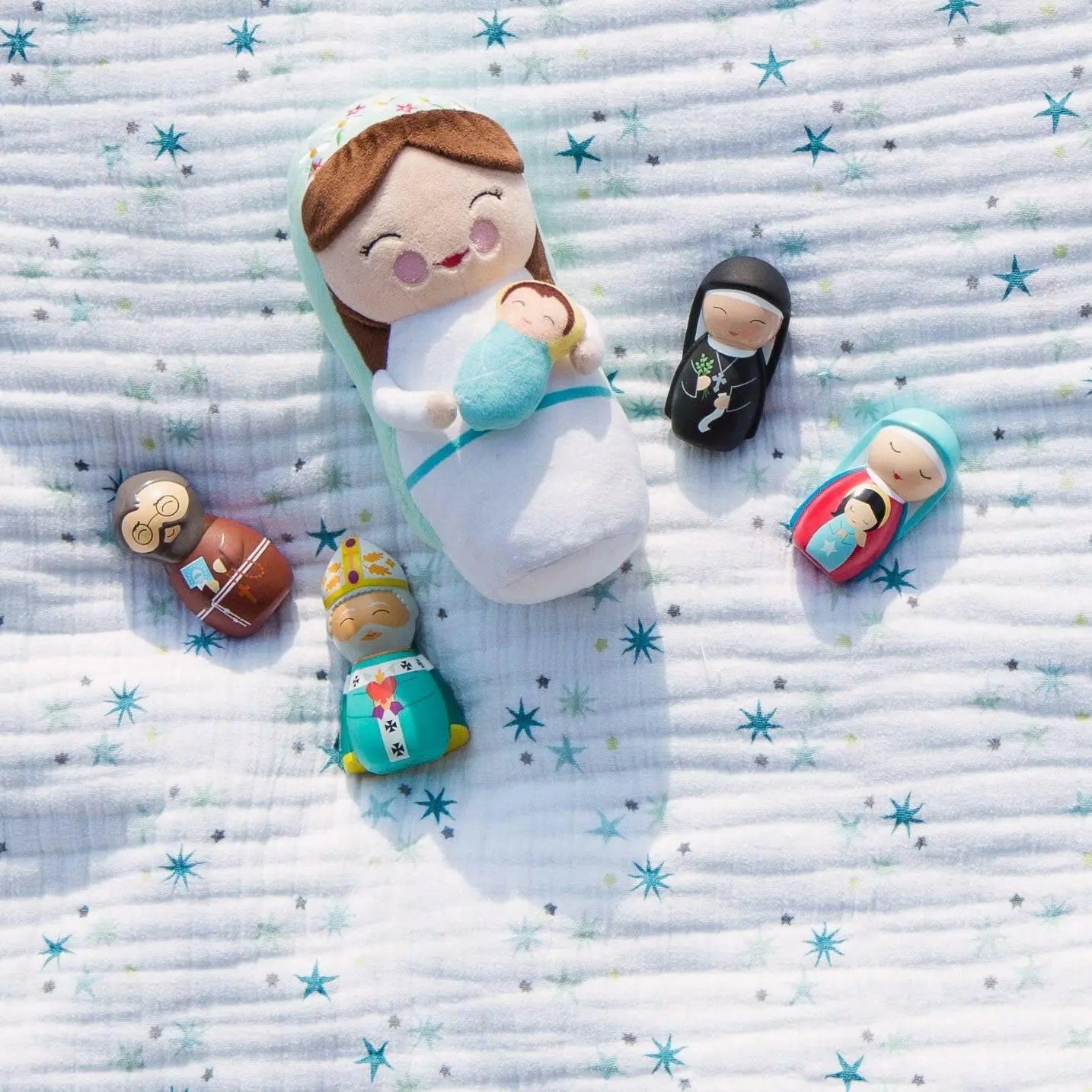 Mother Mary Plush Doll - Shining Light Dolls